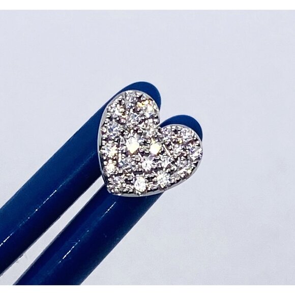 Tiffany & Co. | Jewelry | Tiffany Co 8k 75 White Gold Single Earring ...